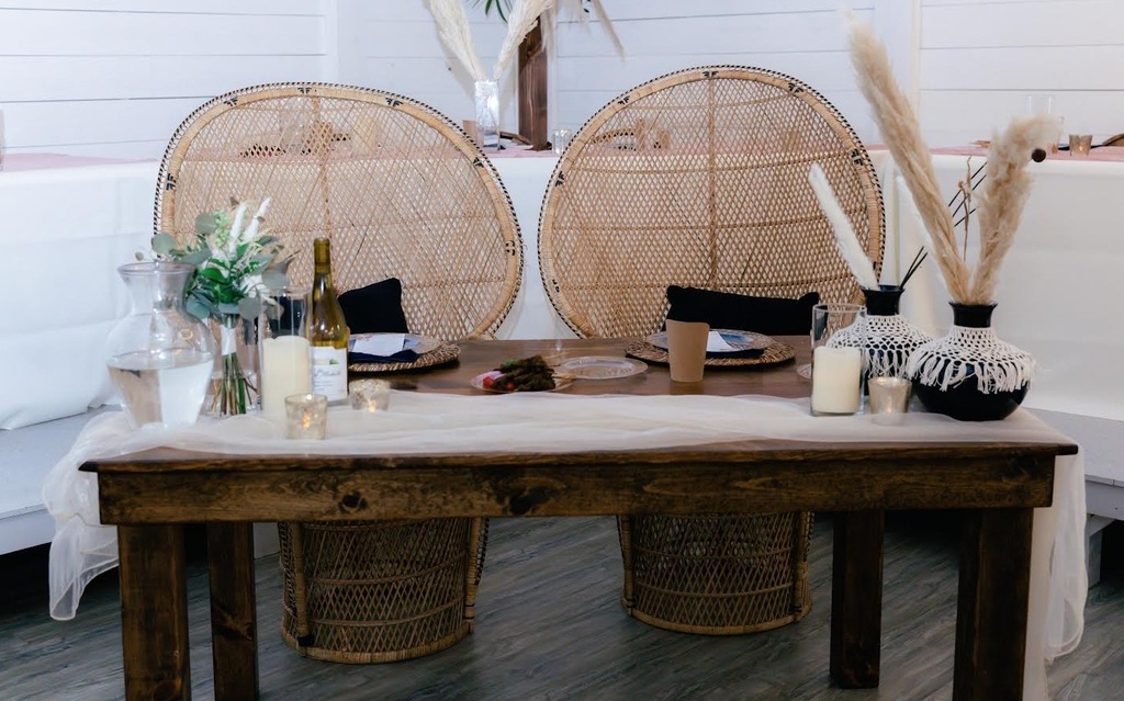 Chairs Wicker Peacock | SomethingBorrowedKS